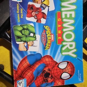 Mattel | Toys | Spiderman Memory Game | Poshmark